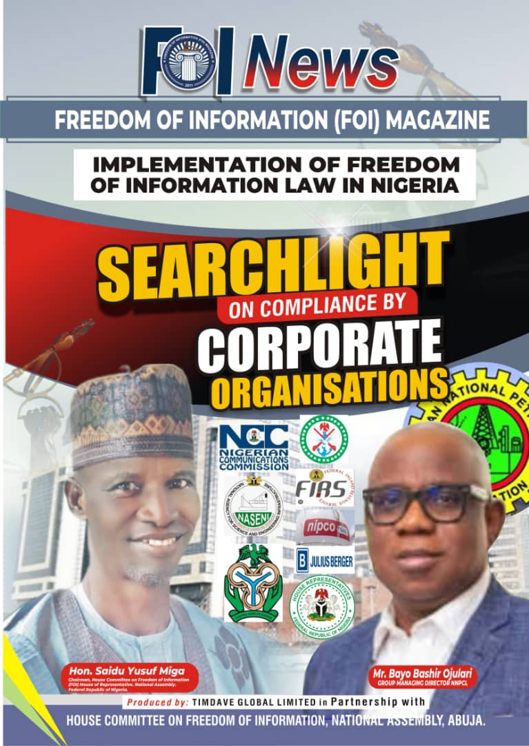 FOI NEWS MAGAZINE - FREEDOM OF INFORMATION (FOI) NEWS Magazine